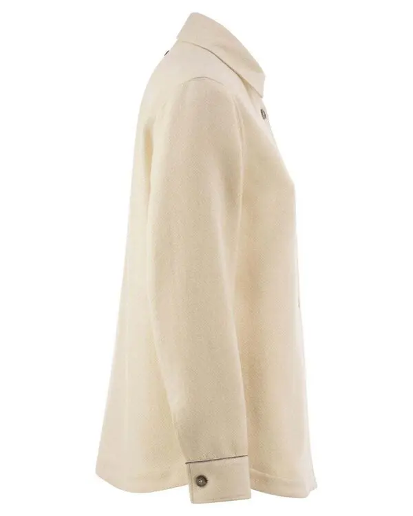Peserico Button-front Casual Shirt-style Jacket