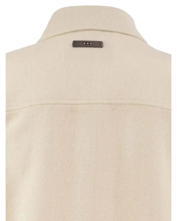 Peserico Button-front Casual Shirt-style Jacket