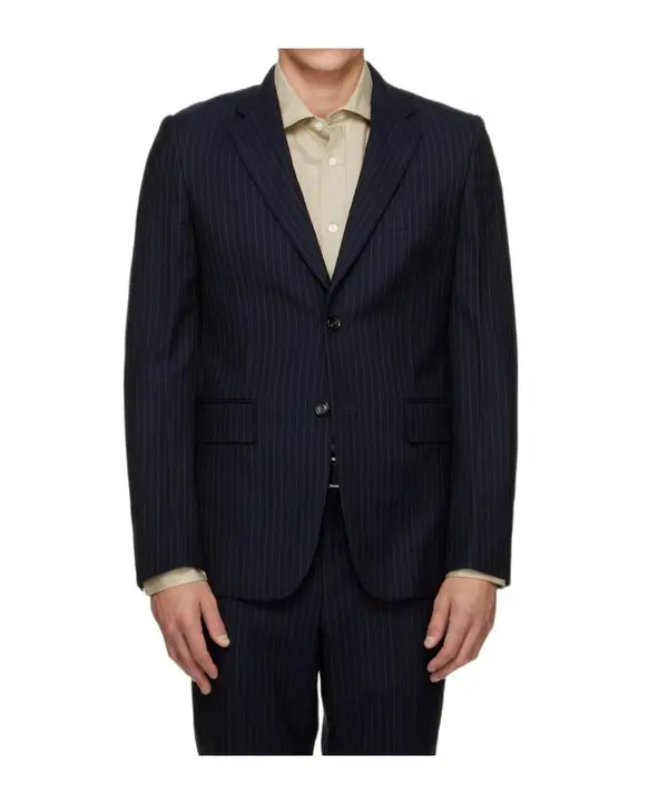 Comme Des Garçons Long-sleeve Jacket - Navy