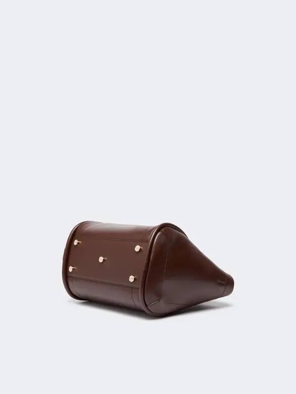Max Mara Small Leather Marine Bag