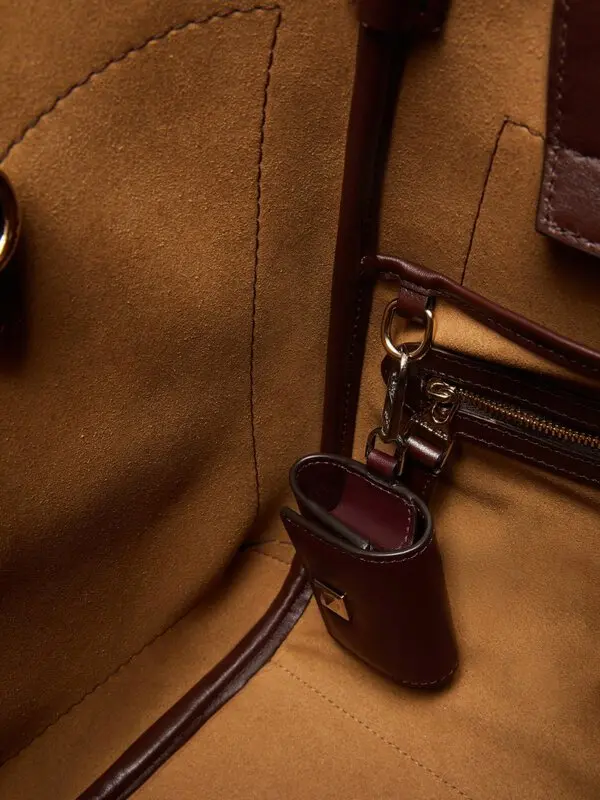 Max Mara Small Leather Marine Bag