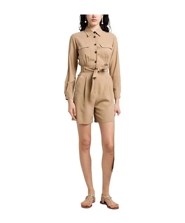 Max Mara Long Sleeves Playsuits