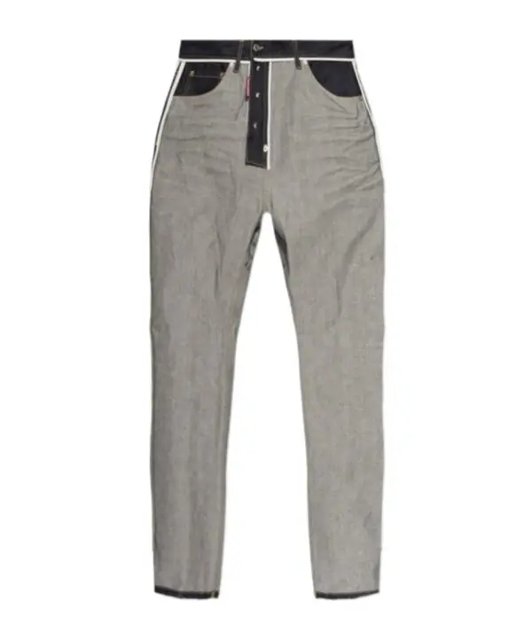 Dsquared2 Logo Straight Leg Jeans - 470