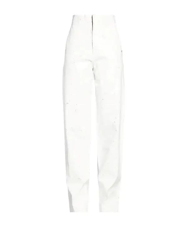 MAISON MARGIELA Casual Trousers - White