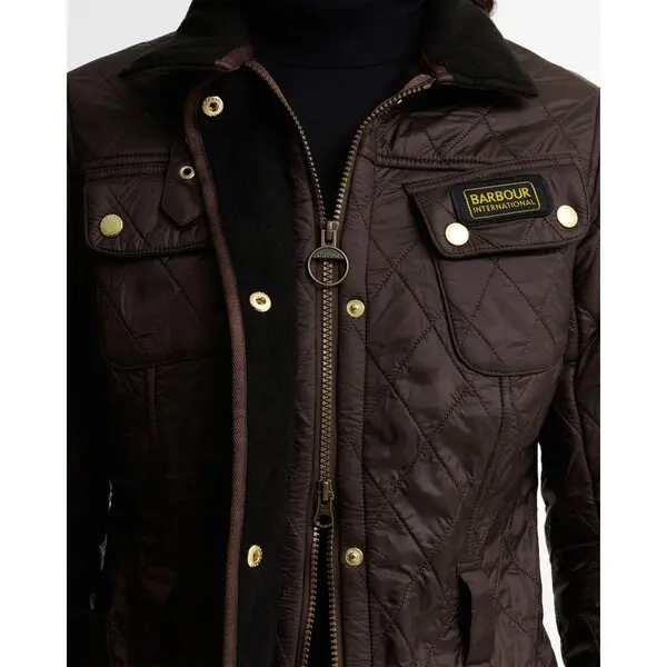 Barbour Quilted Belted Biker Jacket