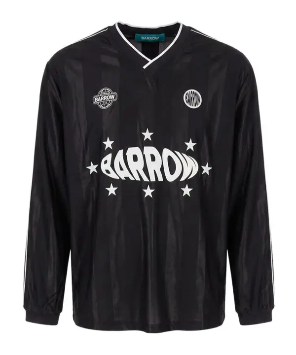 BARROW Vneck Starlogo Longsleeve Jersey