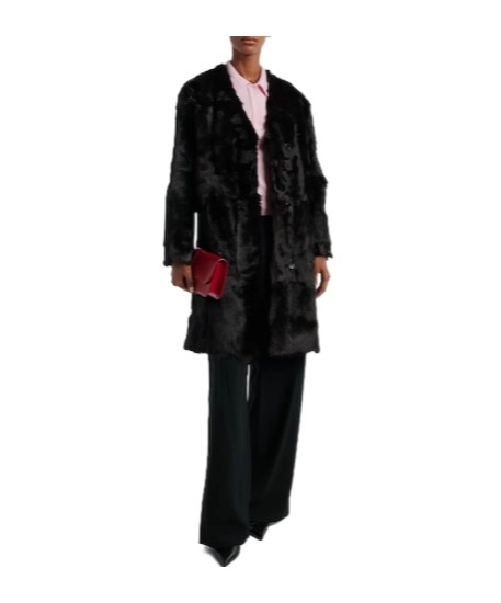 JIL SANDER Shearling Coat