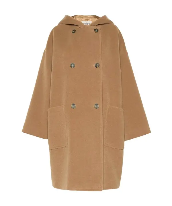 Max Mara Wool And Alpaca Beaver Cloth Coat