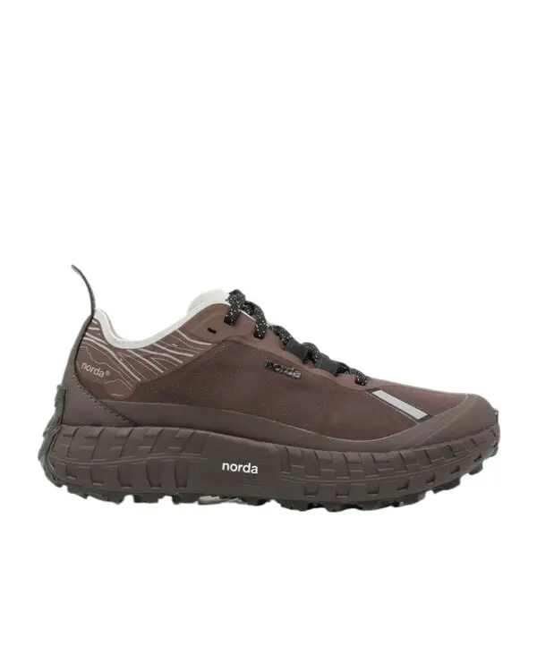 NORDA 001a Logo-print Panelled Sneakers