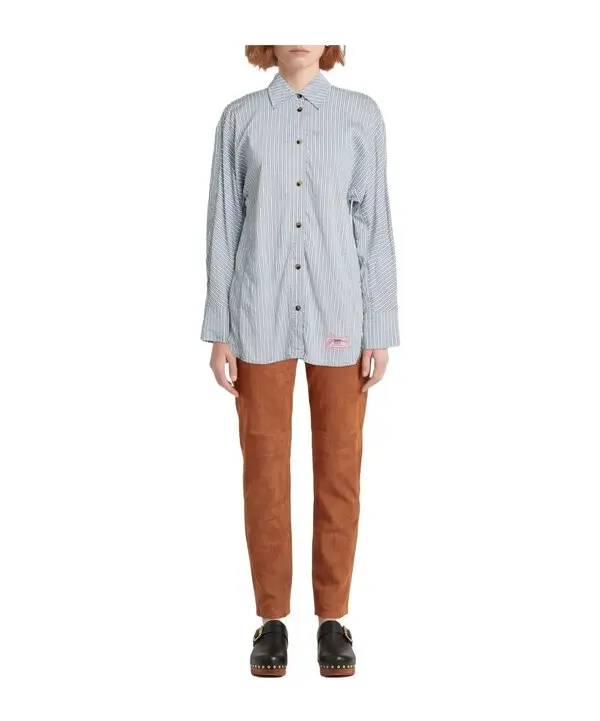 GANNI Patterned Shirts Blouses