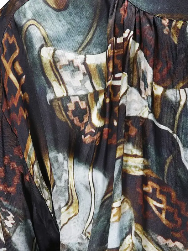 Dries Van Noten Long-sleeved Dress