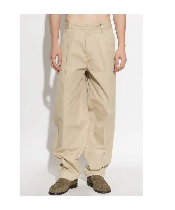 Dsquared2 Pleated Design Casual Pants - Beige