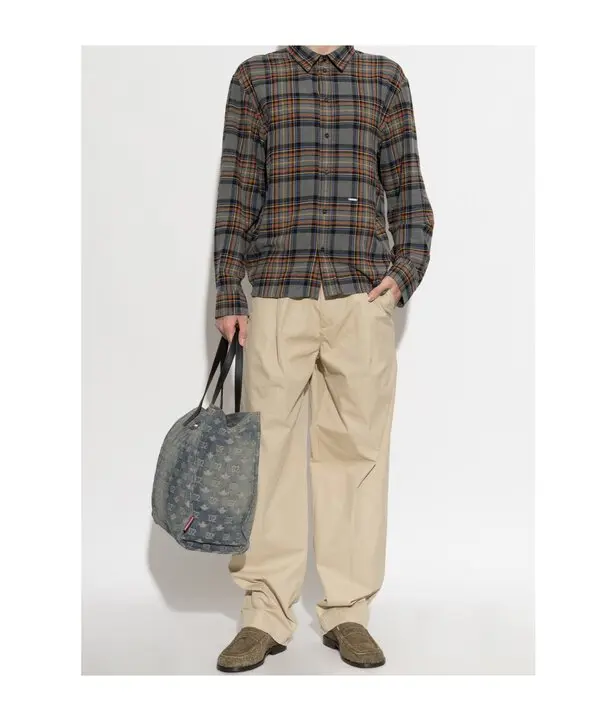 Dsquared2 Pleated Design Casual Pants - Beige