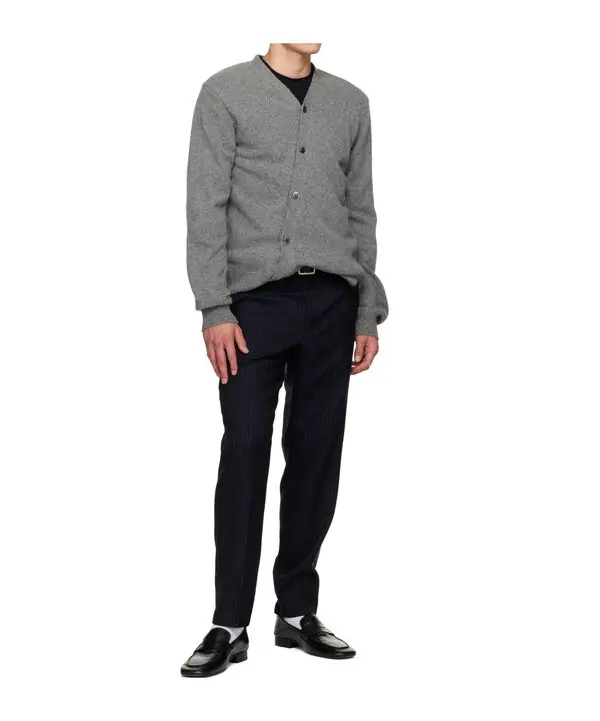 Comme Des Garçons Long-sleeve Knit Cardigan