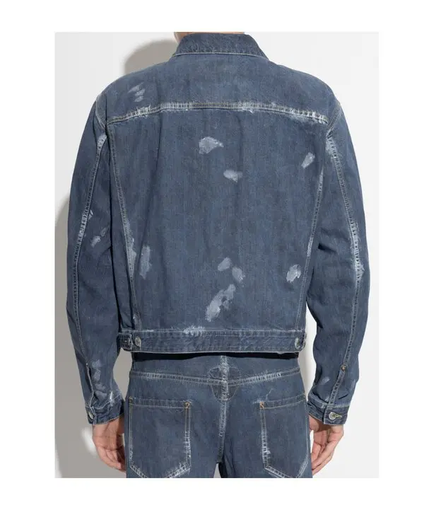 Dsquared2 Retro-detail Denim Jacket