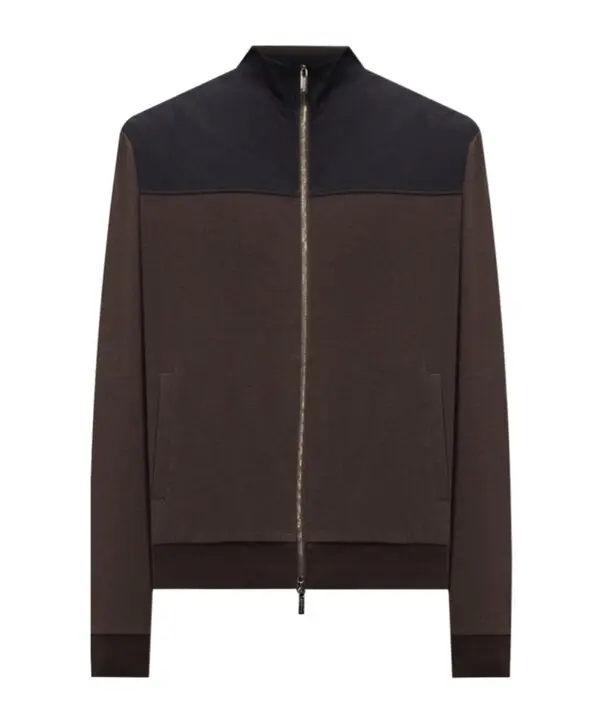 Peserico Two-toned Zipped Jacket