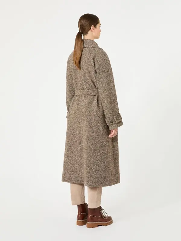 Max Mara Long Tweed Coat