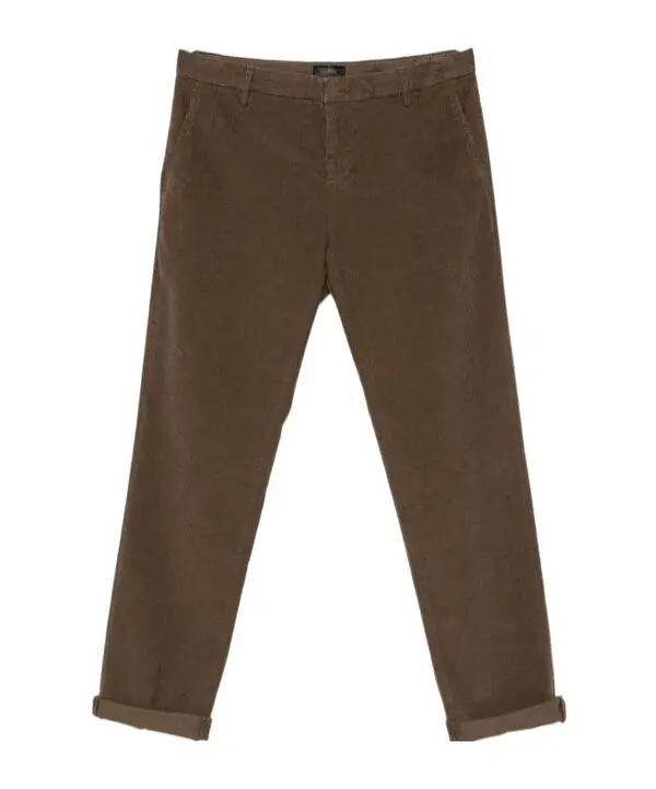 DONDUP Gaubert Straight-leg Pants - Brown