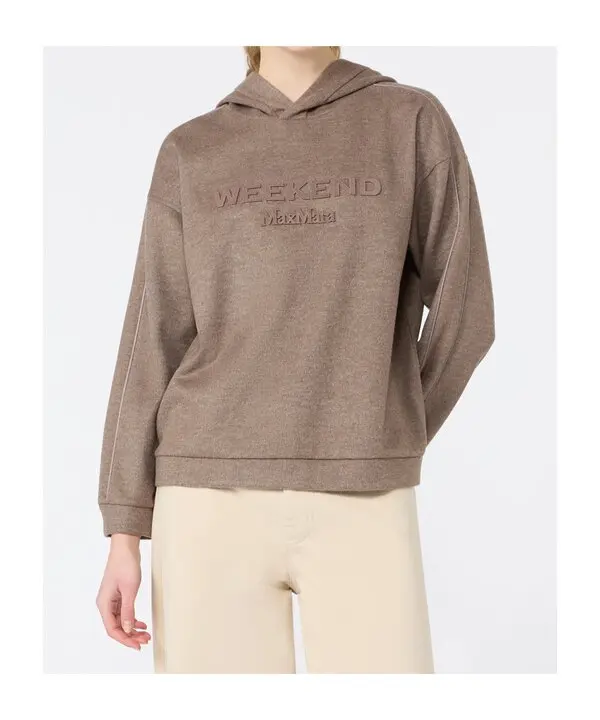 Max Mara Jersey Hooded Sweatshirt