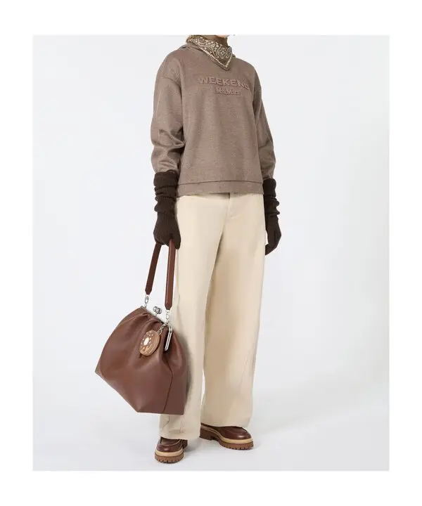 Max Mara Jersey Hooded Sweatshirt