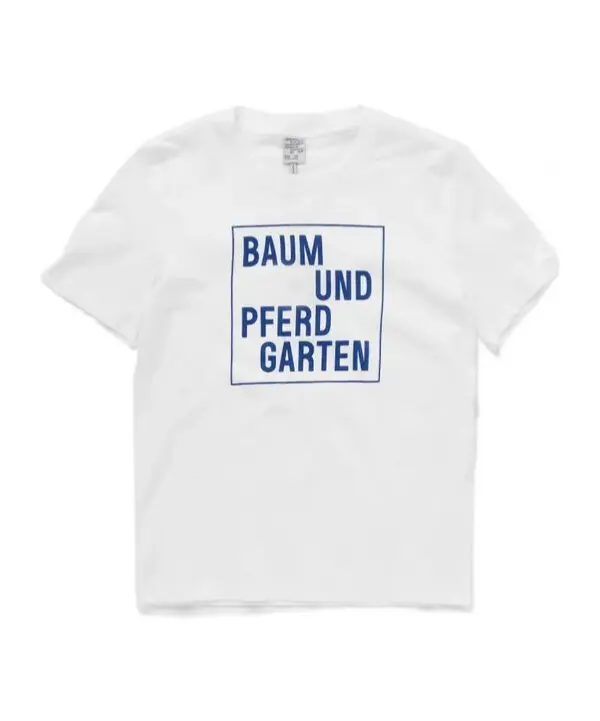Baum Und Pferdgarten Graphic Print T-shirt - White