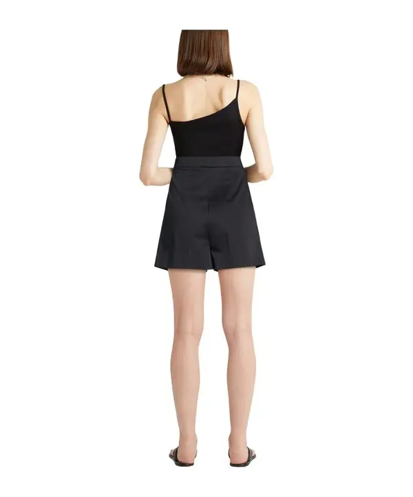 Max Mara Shorts Bermuda - Black