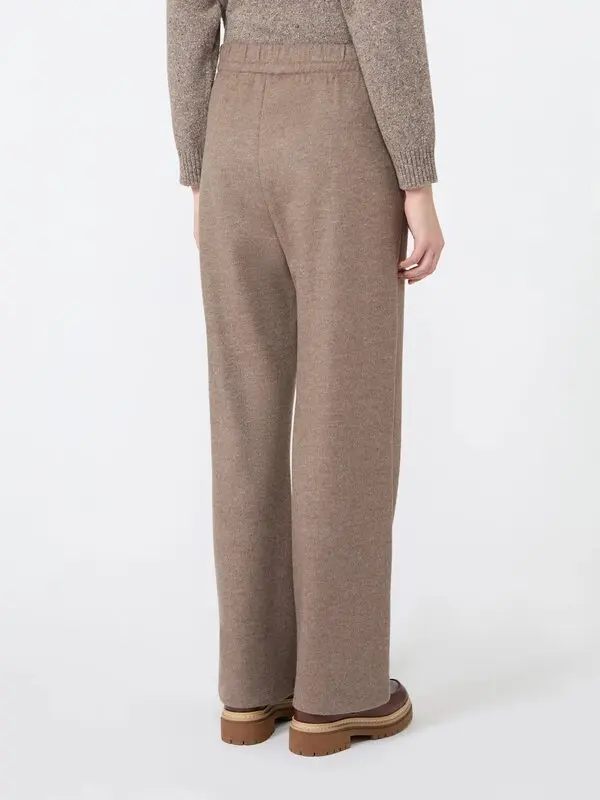 Max Mara Tenda Wide-leg Jersey Pants