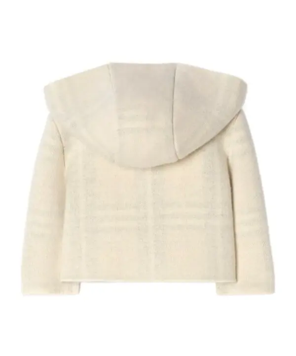Burberry Reversible Check Wool Cashmere Duffle Coat