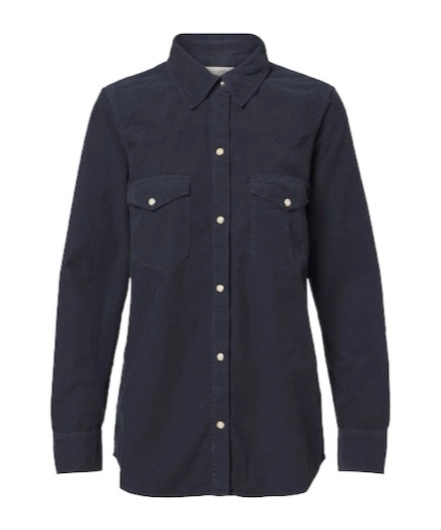 NILI LOTAN Travis Cotton Corduroy Shirt - No