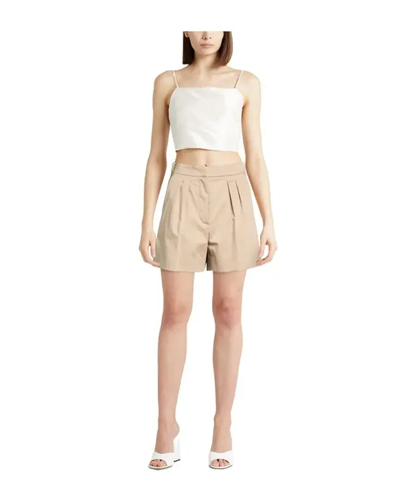 Max Mara Shorts Bermuda - Nude