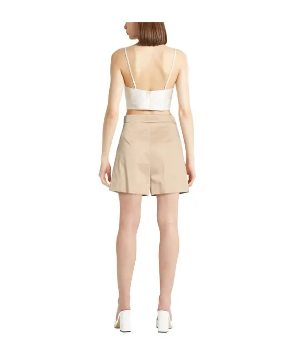 Max Mara Shorts Bermuda - Nude