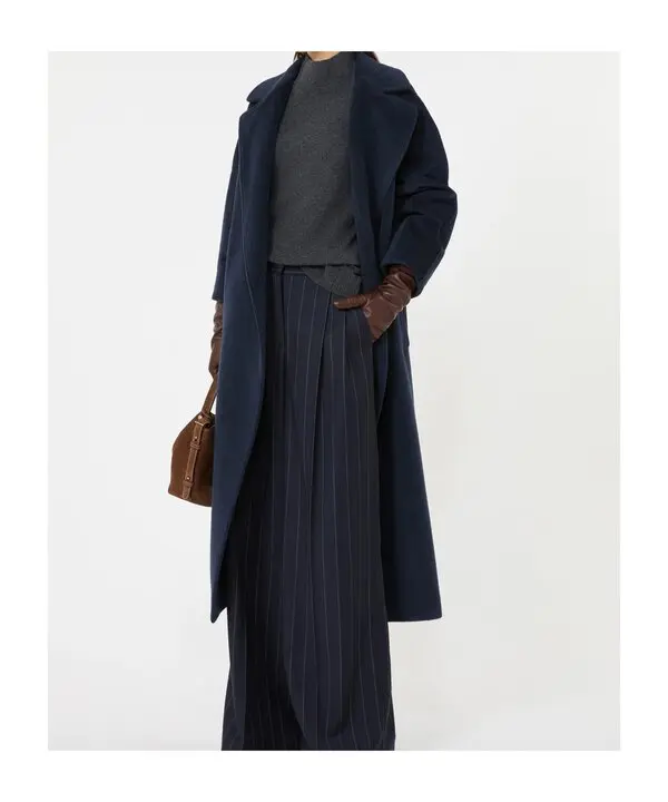 Max Mara Wkdzarina High Neck Knitted Jumper - Dark Gray
