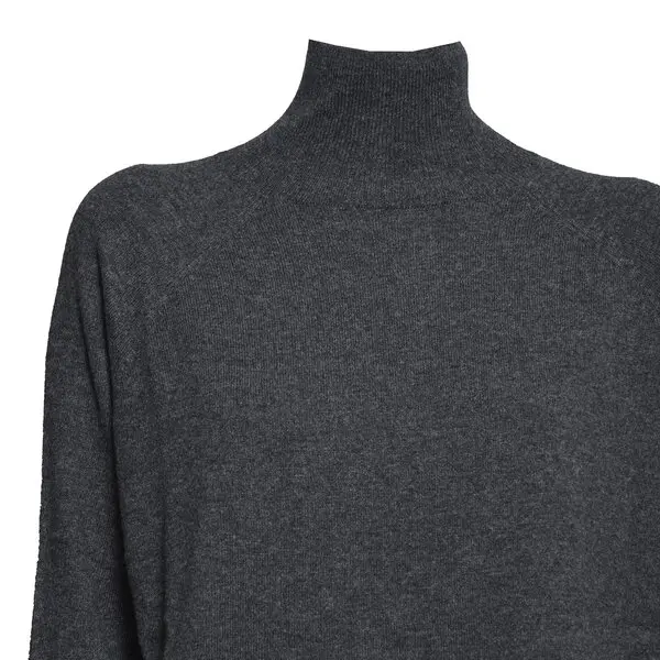 Max Mara Zarina Ribbed Funnel Neck Sweater