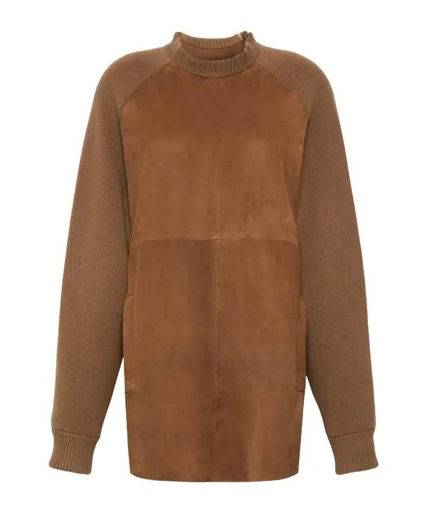 Max Mara Short Wool And Cashmere Dress