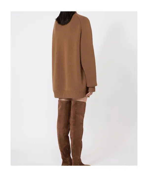 Max Mara Short Wool And Cashmere Dress