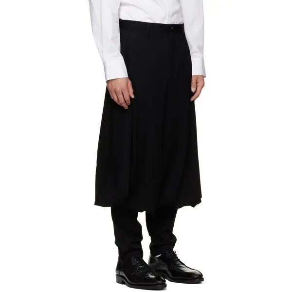 Comme Des Garçons Trousers With Belt Loops