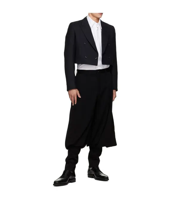 Comme Des Garçons Trousers With Belt Loops