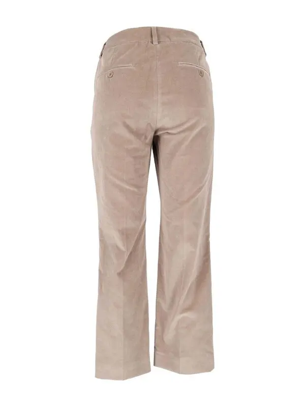 Max Mara Corduroy Straight-leg Pants