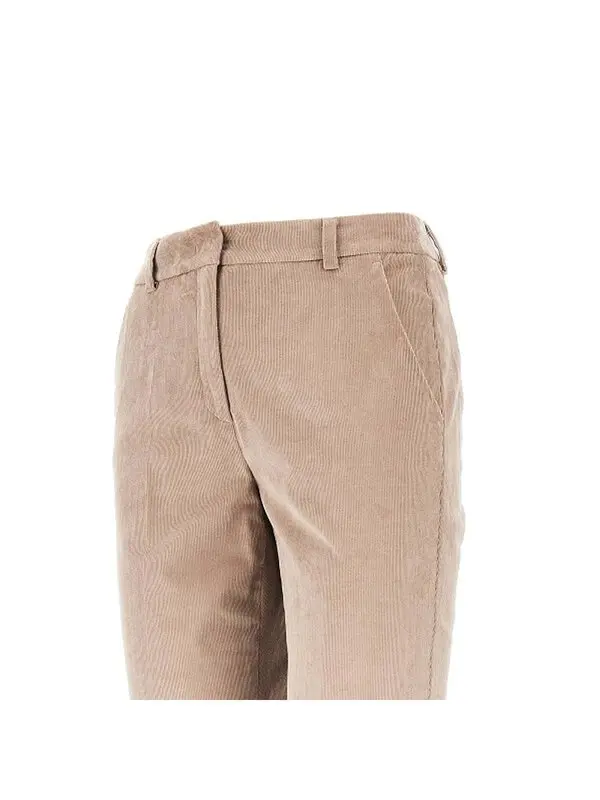 Max Mara Corduroy Straight-leg Pants
