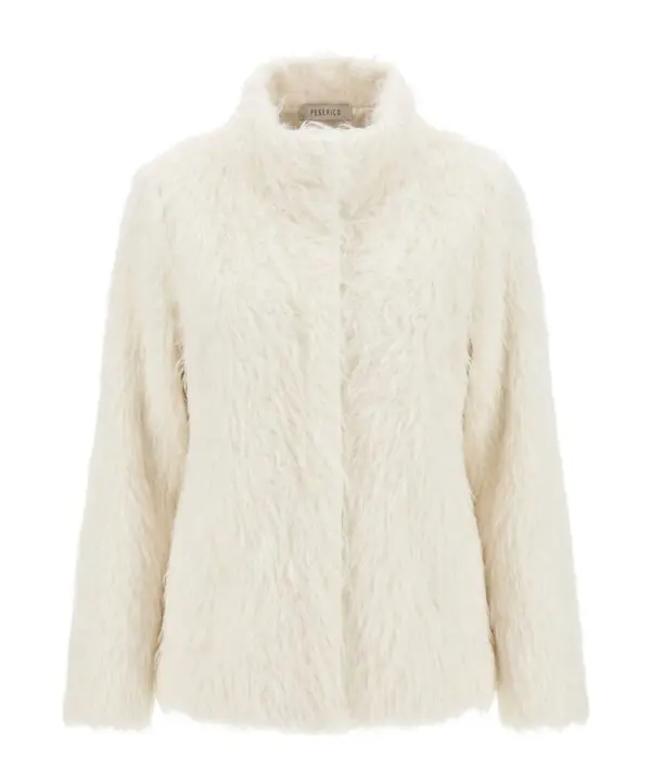 Peserico Long-sleeve Jacket With A Stand-up Collar - No