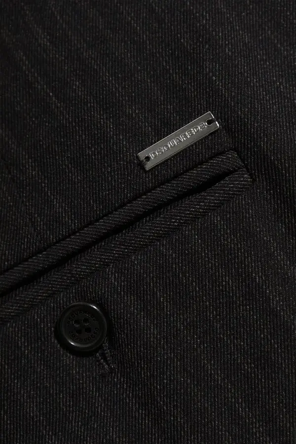 Dsquared2 Pinstriped Pleated Trousers