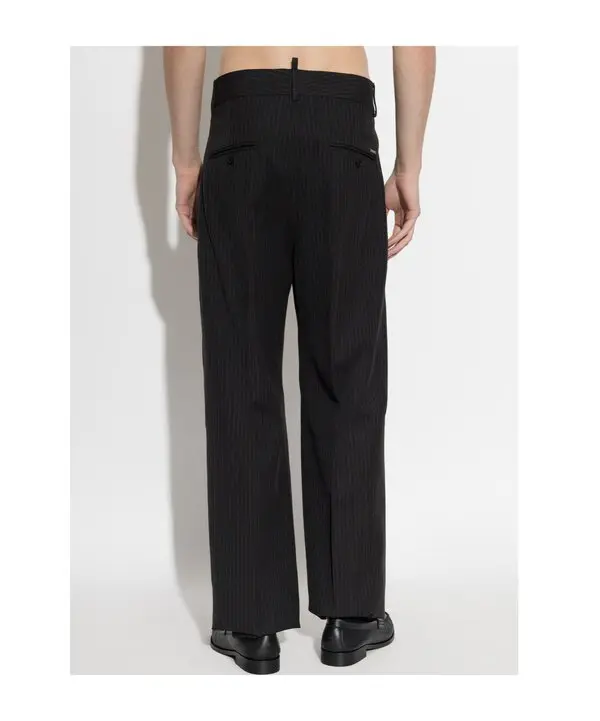 Dsquared2 Pinstriped Pleated Trousers