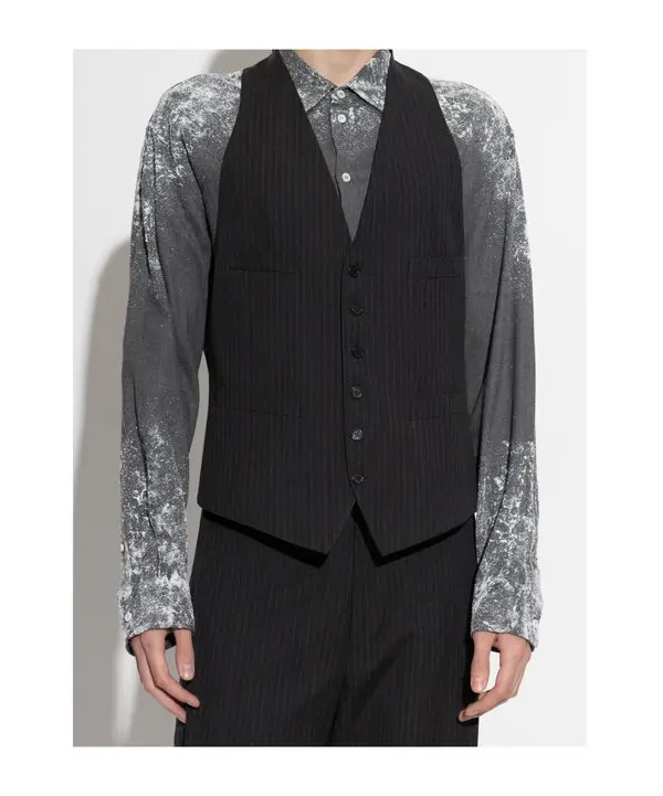Dsquared2 Striped Buttoned Vest