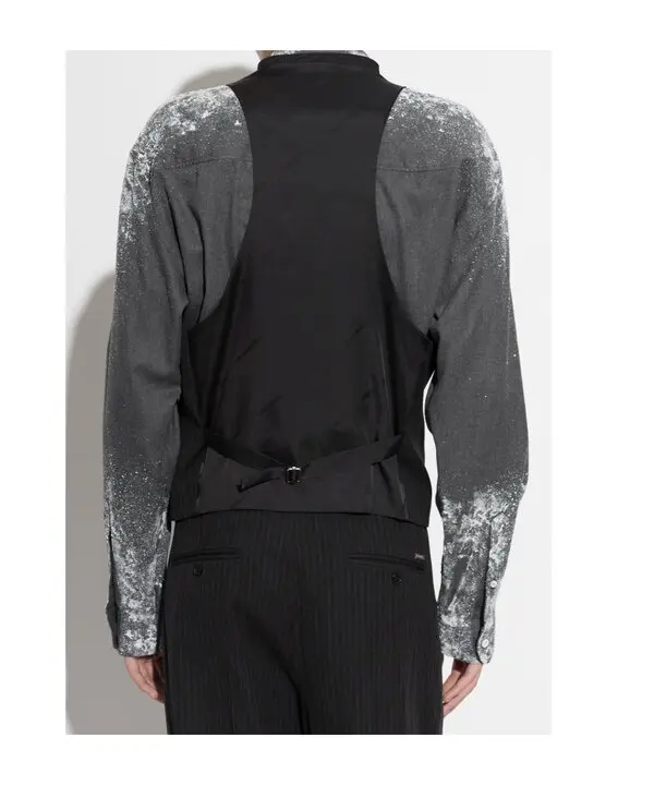 Dsquared2 Striped Buttoned Vest