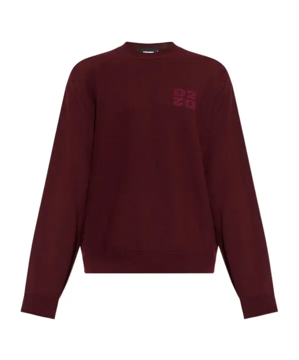 Dsquared2 Crew-neck Long-sleeve Sweater