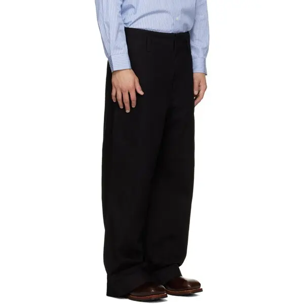 Comme Des Garçons Casual Trousers With Belt Loops