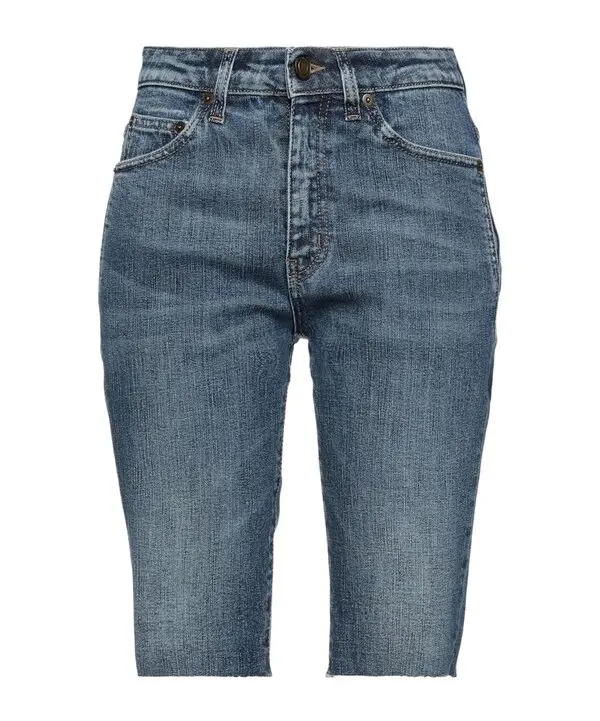 Saint Laurent Denim Shorts - Blue