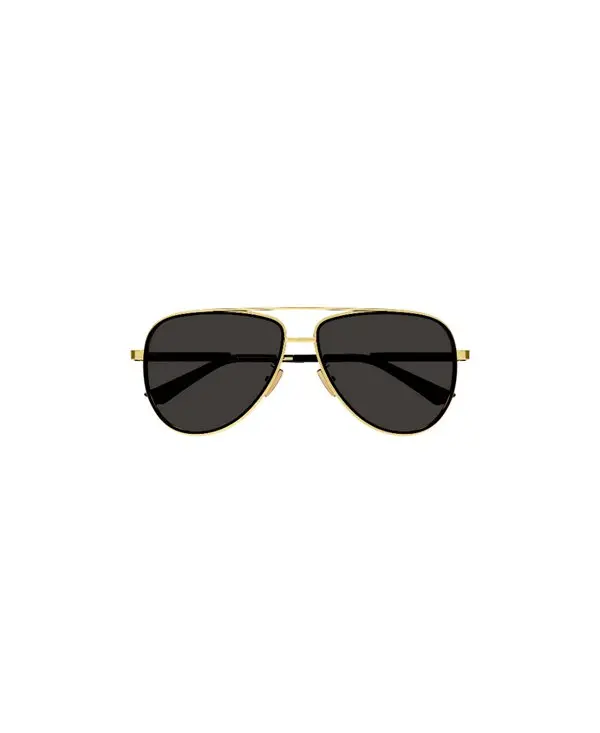 Bottega Veneta Logo Sunglasses - Black
