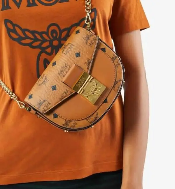 Mcm Patricia Visetos-print Crossbody Bag