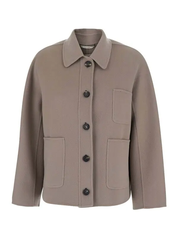 Max Mara Cloe Boxy Jacket - Gray